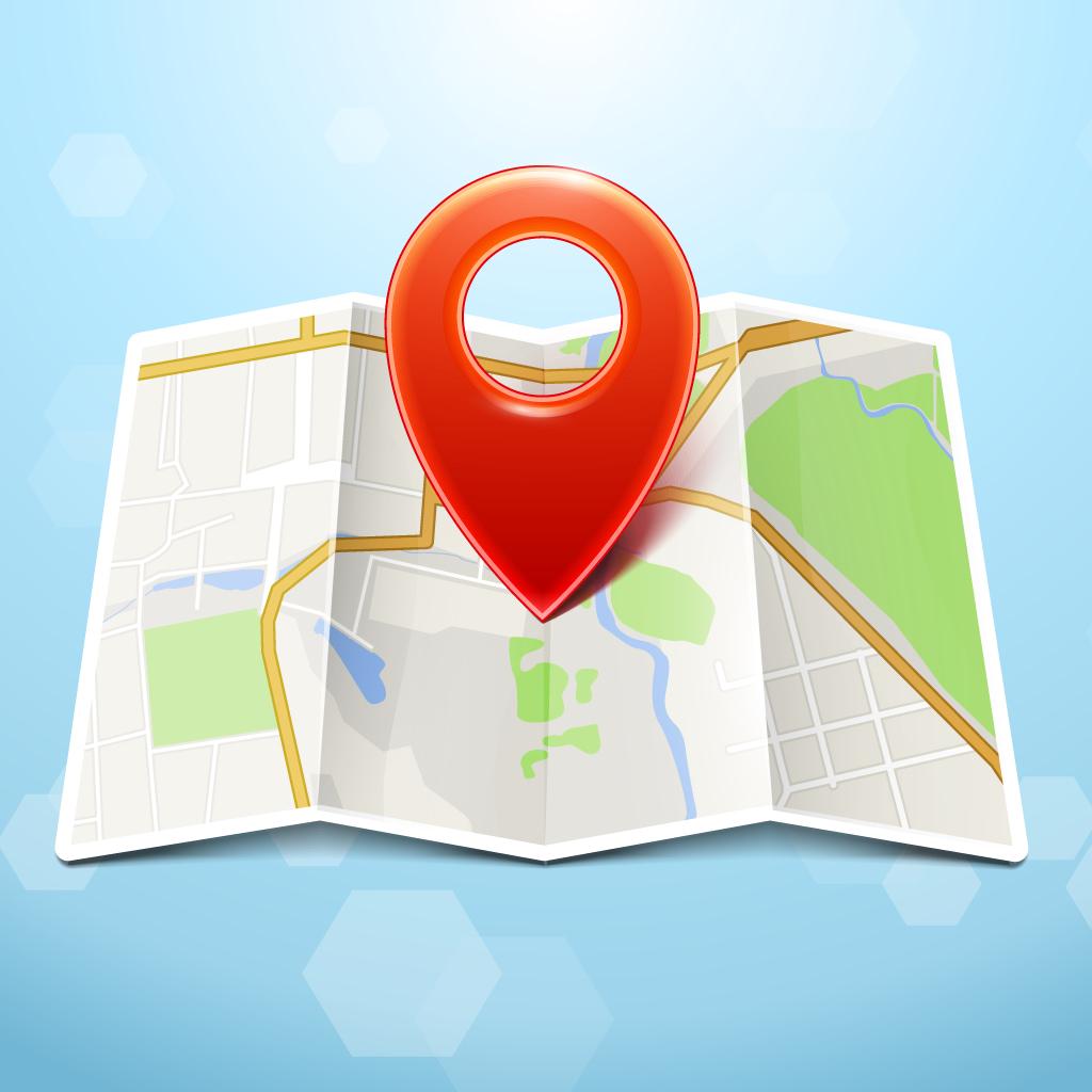 Where Am I? - GPS Location & Address Finder | iOS Icon Gallery