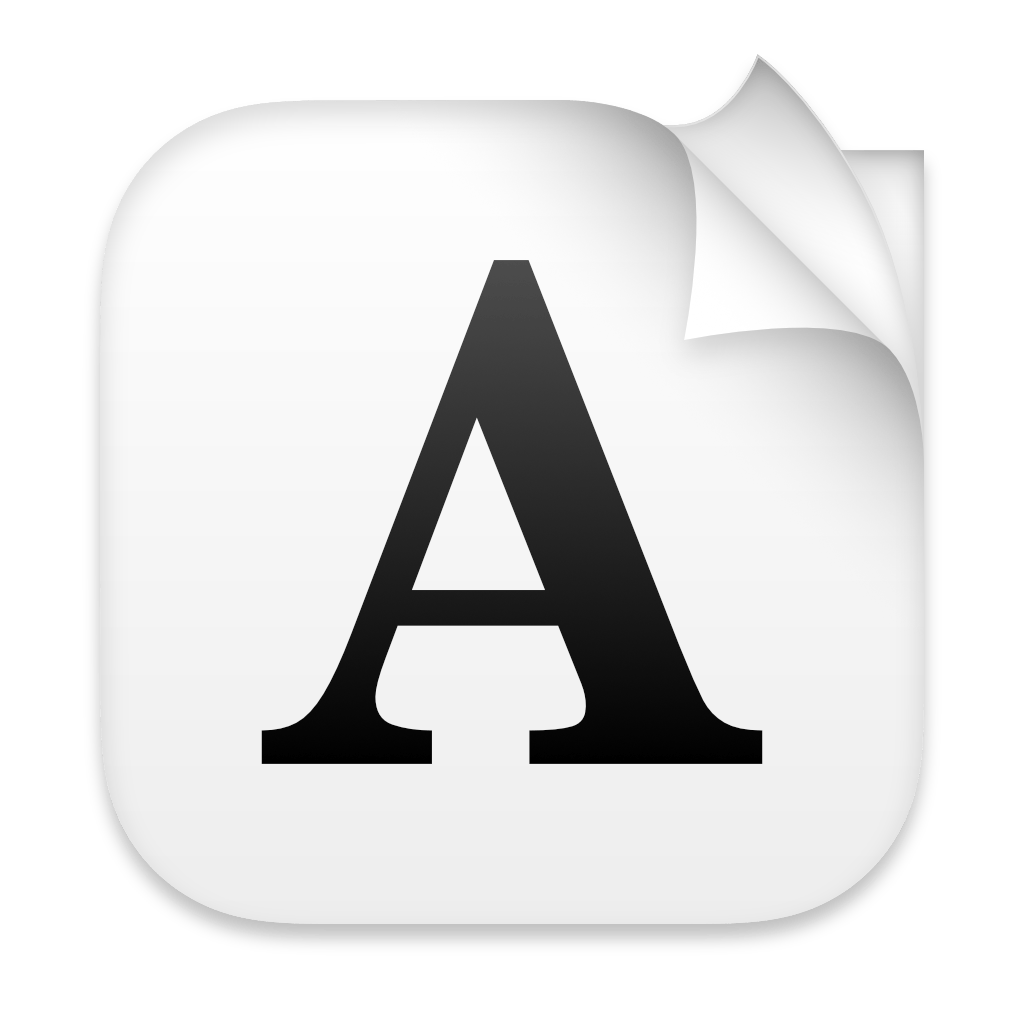 Font File Browser | macOS Icon Gallery