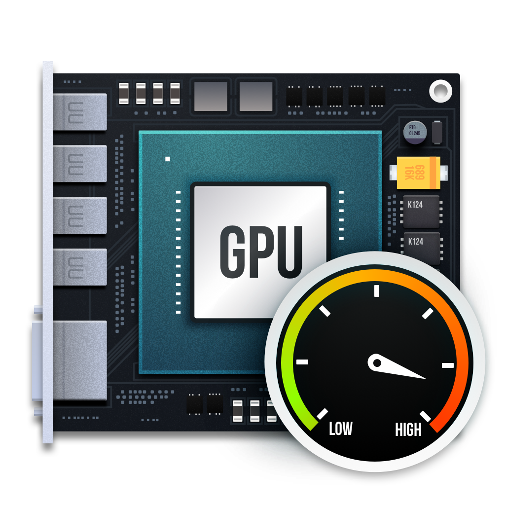 GPU Benchmark Video Card Test MacOS Icon Gallery