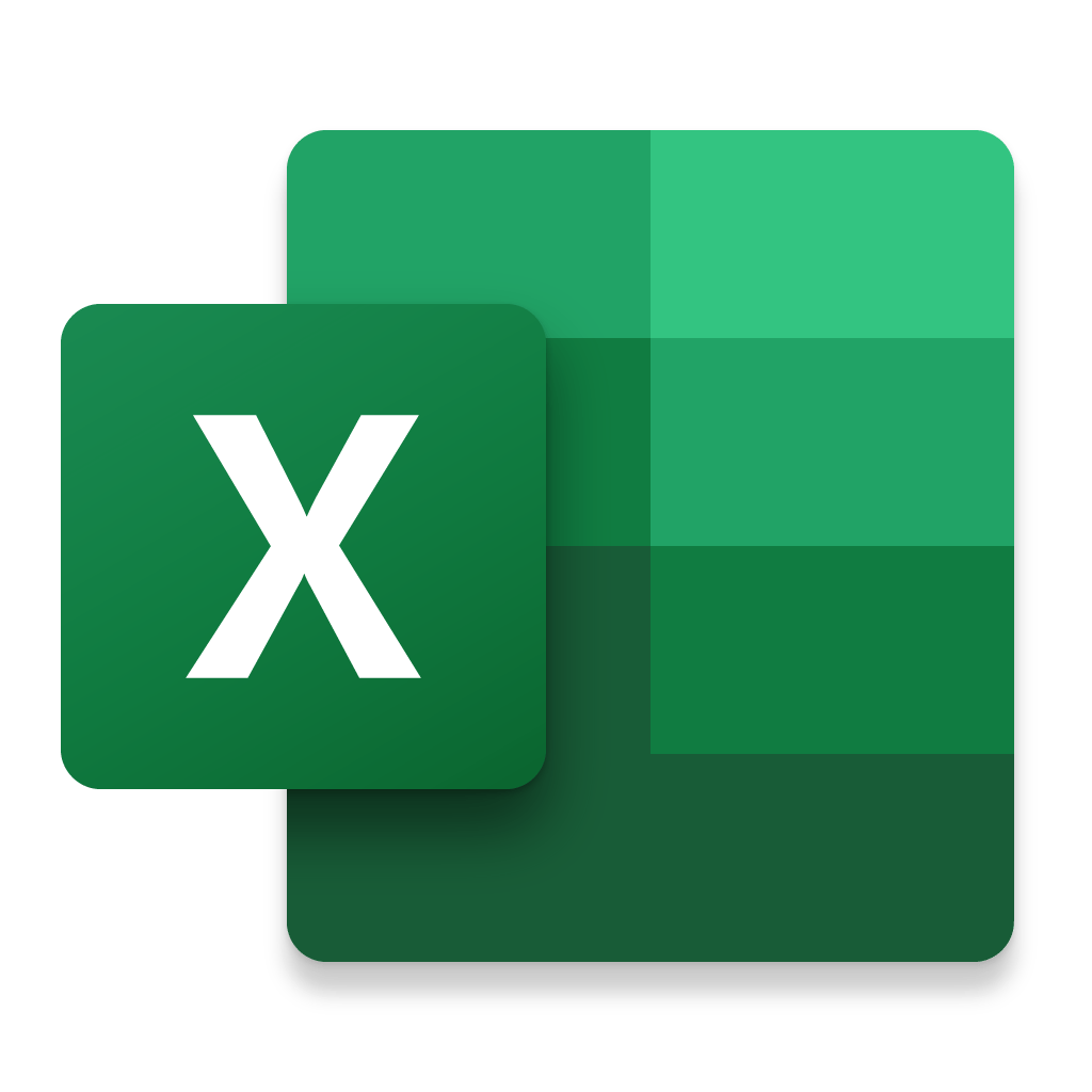 Microsoft Excel MacOS Icon Gallery
