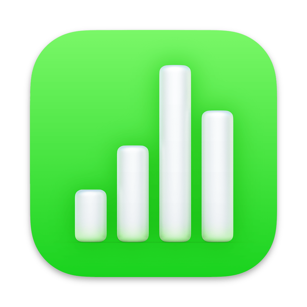 Numbers | macOS Icon Gallery
