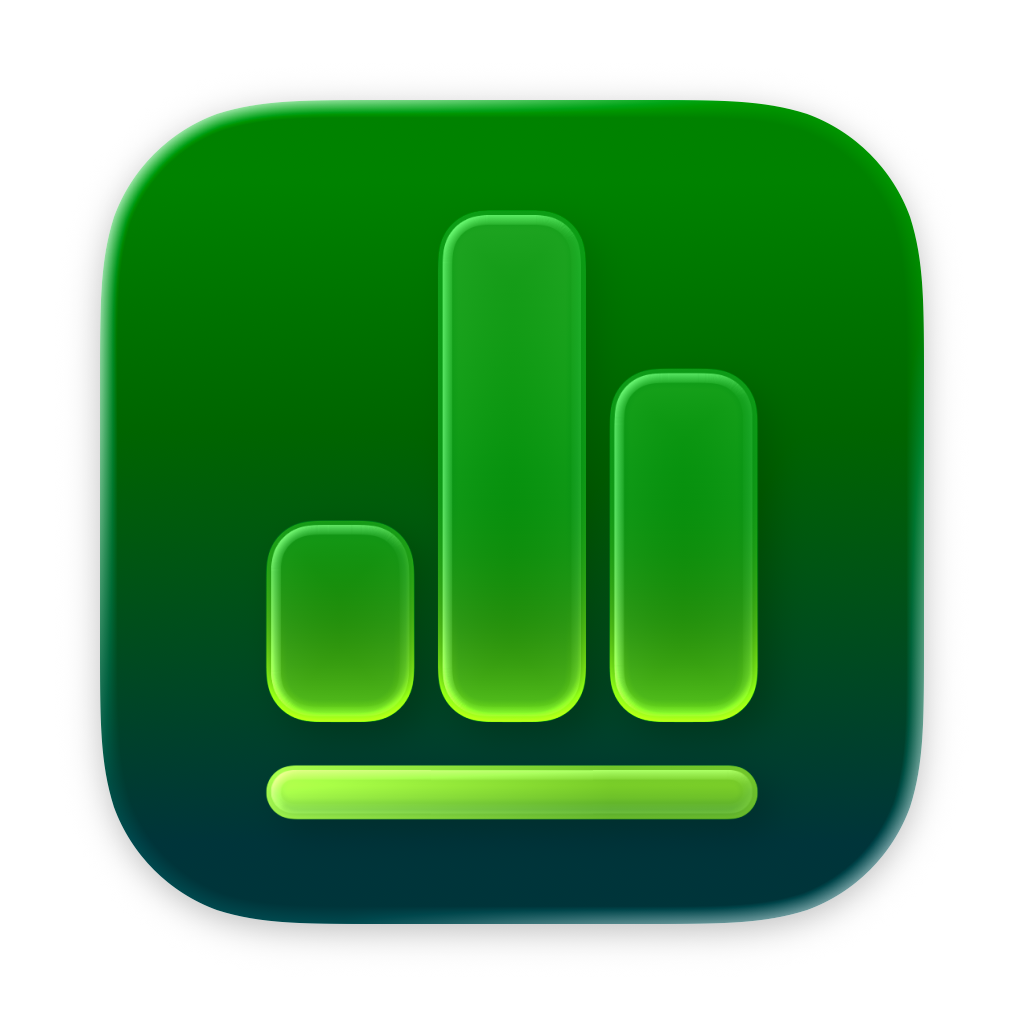 Numbers: Make Spreadsheets | macOS Icon Gallery